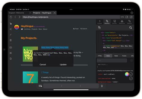 Inspect Browser For Ios Is The Tool Ive Been Searching For Heydingus