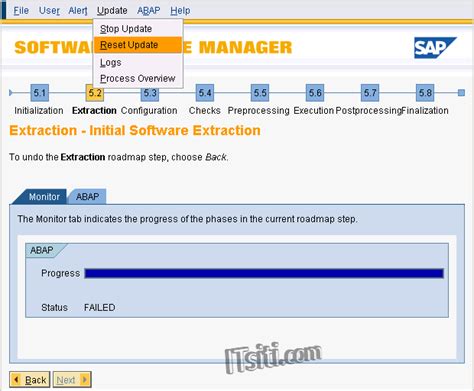 how to reset sum update