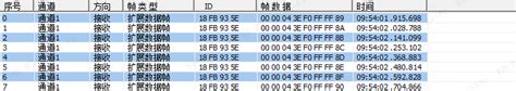 车载测试 Can报文解析规则实例can协议报文解析实例 Csdn博客