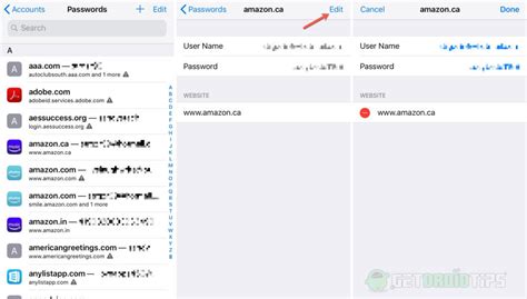 How To Edit Saved Passwords On Iphone And Ipad With Icloud Keychain