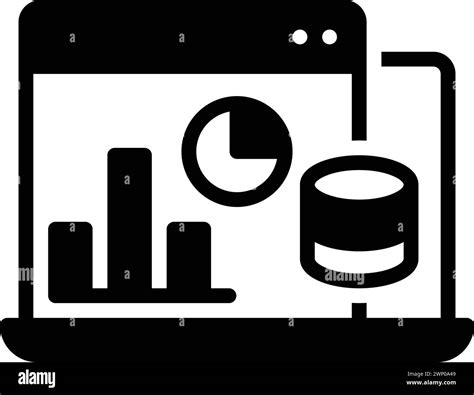 Icon For Data Base Data Stock Vector Image And Art Alamy