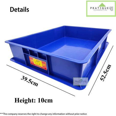 LH Industrial Tray Industrial Plastic Tray Blue Tray Industrial Container Stackable