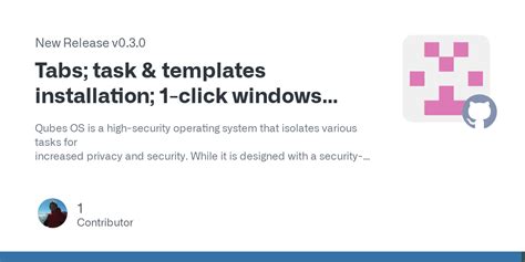 Qubes Entusiasts And Updated Qubes Task Streamline Taks Template Installations And 1 Click