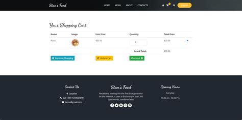 Github Stan15321onlinefoodorderingwebsite Website Using Aspnet C And Sql Server