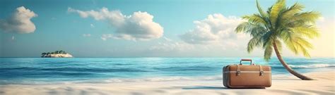 Photo Realistic As Ai Algorithm And Vacation Package Concept As An Ai