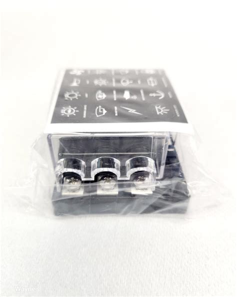 6 Way Fuse Block With Cover Space Coast Group