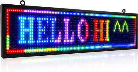 Teima Led Scrolling Display Sign Rgb Full Colour Programmable Signage Board For Teima Led Scrolling Display Sign Rgb Full Colour Programmable Signage Board For