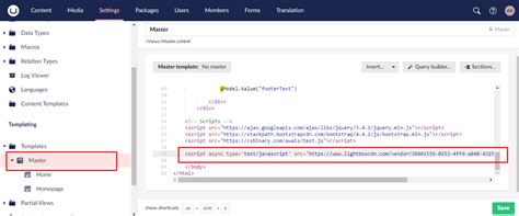 How To Add Digioh JavaScript To Umbraco Digioh Help Docs