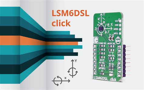 LSM DSL Click Gyroscope And Accelerometer Combo