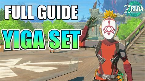 Yiga Outfit Armor Set The Legend Of Zelda Tears Of The Kingdom Youtube