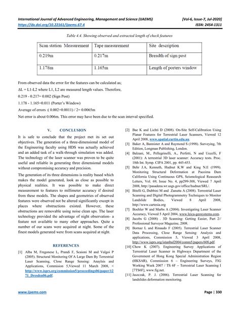 3d Modelling Of Structures Using Terrestrial Laser Scanning Technique Pdf