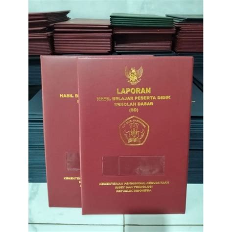 Jual Map Raport Sekolah Dasar Map Raport Sd Isi 6 Lembar Umum Shopee Indonesia