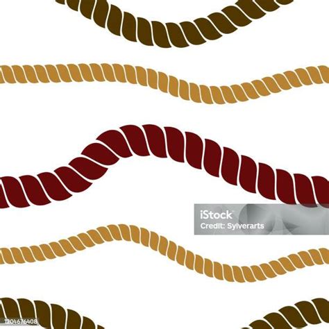 원활한 패턴 로프 짠 벡터 추상적 인 설명 배경 미니멀 한 심플한 코드 세련 된 일러스트 직물 벽지 포장 웹 및 인쇄에 사용할 수 있습니다 갈색에 대한 스톡 벡터 아트 및