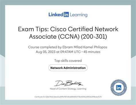 ebram milad kamel philopos on linkedin certificate of completion