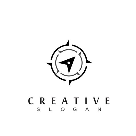 Premium Vector Creative Compass Concept Logo Design Template