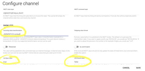 Solved Mqtt Transformation In Paperui Items And Sitemaps Openhab Community