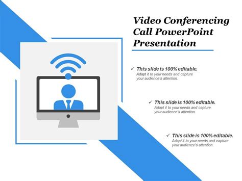Video Conferencing Call Presentation Powerpoint Diagrams Ppt Sample