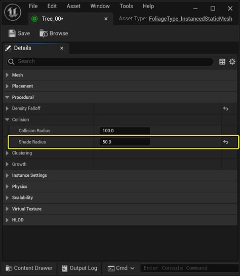Procedural Foliage Tool In Unreal Engine Unreal Engine 54 Documentation Epic Developer
