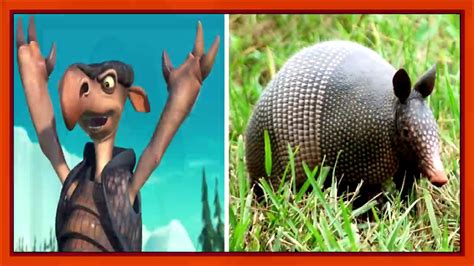 Ice Age Characters In Real Life Youtube