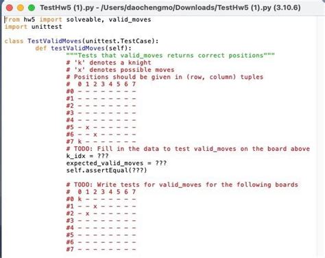 Solved Use Recursion To Determine If A Knight Starting In A