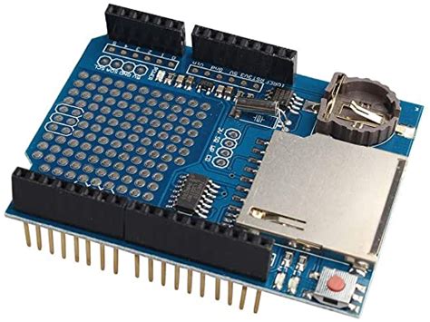Data Logger Shield Module Ds1307 Sd Card Transcom Electronics