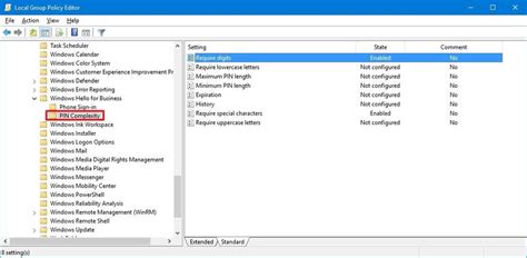 How To Enable PIN Complexity On Windows 10 Windows Central