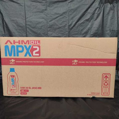 Oli Mpx Ahm Dus Isi Botol Oil Mpx Ml W Api Sl Oli