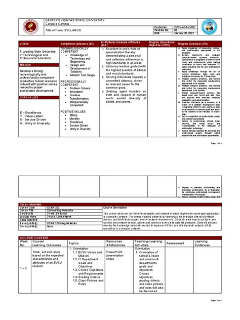 Ccna4 Syllabus Pdf Computer Network Virtual Private Network