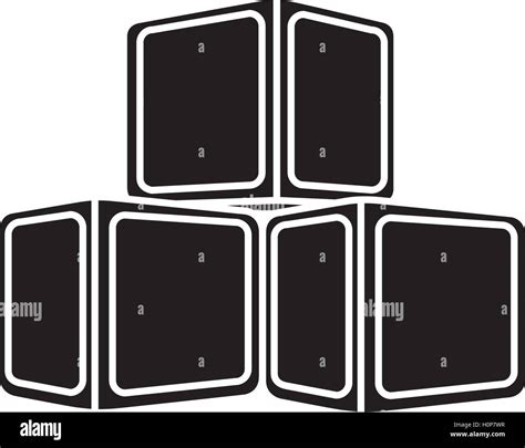 Baby Toy Silhouette Stock Vector Image Art Alamy