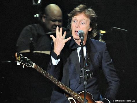 Paul Mccartney And His Band Rehearsed In Milwaukee Yesterday