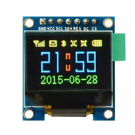 095 Inch Full Color Oled Display Module With 96x64 Resolutionspiparallel Interfacessd1331