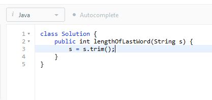 Length Of Last Word Coding Interview Question Marked Code