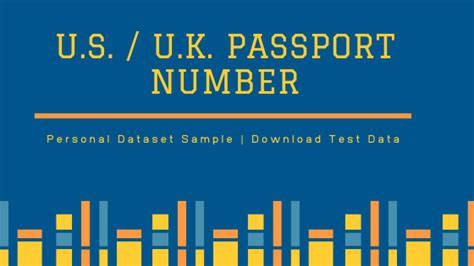 Personal Dataset Sample Us Uk Passport Number Download Pii