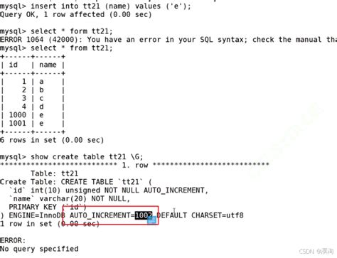 Linux下学 〖mysql 〗表的属性之约束条件（下）（自增长autoincreament、唯一键unique Key、外键foreign Key）autocrement Csdn博客