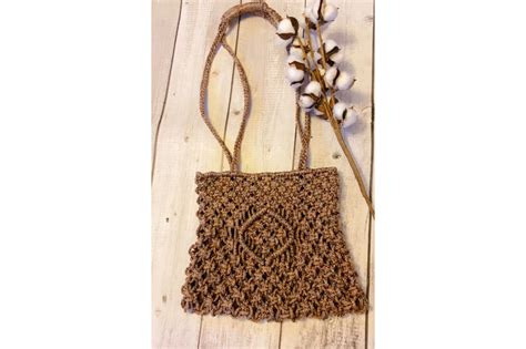 Patrón Digital Cartera De Macramé Mariela Soledad Miranda Barnes