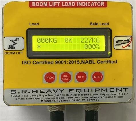 Display Boom Lift Load Moment Indicator At ₹ 25000 Piece In New Delhi Id 2851012701097
