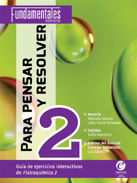 Fq Para Pensar Y Resolver 2 Pdf