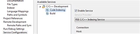 Eclipse Cdt C With Rdt Remote Indexer Not Working Stack Overflow