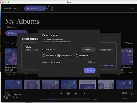 Exporting Library Files From Rock Crashes Roon Server And Wont Export Ticket In Support