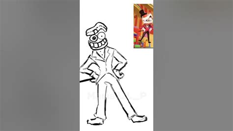 РИСУЮ КЕЙН УДИВИТЕЛЬНЫЙ ЦИФРОВОЙ ЦИРК Caine Digital Circus Youtube