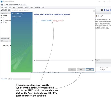 Appendix E Installing Mysql And Creating A Database · Spring Start Here