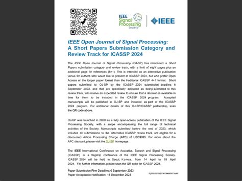 Ieee Signal Processing 75th Anniversary July 2023icassp 2024