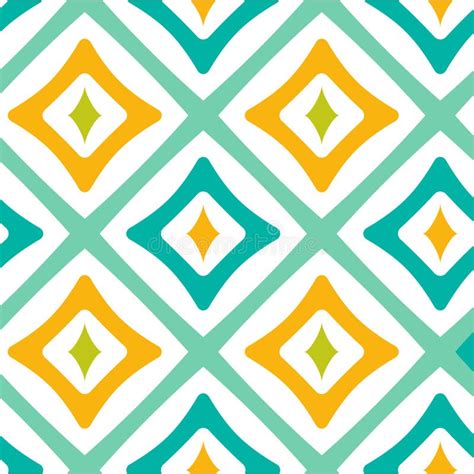 Geometric Lines Vector Seamless Pattern Modern Texture With Stripes