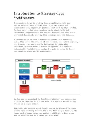 What Are The Advantages And Disadvantages Of Microservices PDF