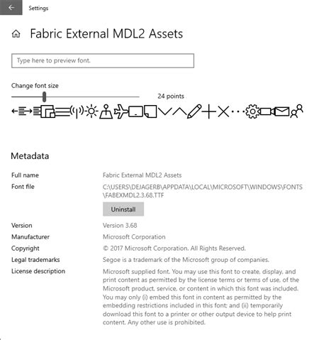 Missing Icons From Fabric Mdl2 External Icon Font · Issue 9444 · Microsoftfluentui · Github