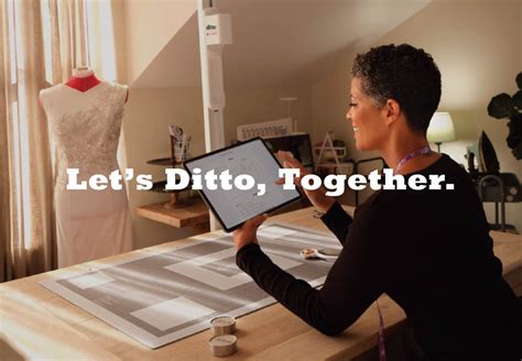 Ditto Pattern Projector Digital Customizable Sewing