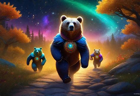 숲속의 테디베어 산책 테디 베어 곰 숲 배경 일러스트 및 사진 무료 다운로드 Pngtree