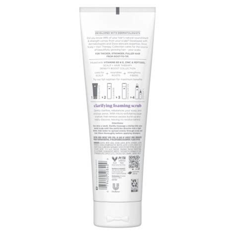 Dove Scalp Hair Therapy Clarifying Foaming Scrub 9 Oz Kroger