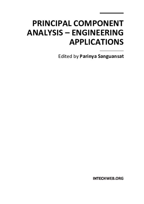 Pdf Principal Component Analysisa Realization Of Classification Success In Multi Sensor Data