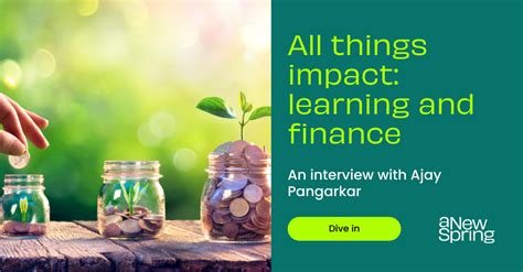 Ajay Pangarkar About Learning And Financial Impact Anewspring